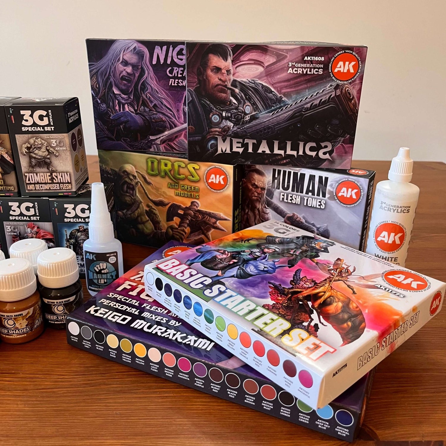 Peinture AK Interactive : le top pour les figurines – Lootbox