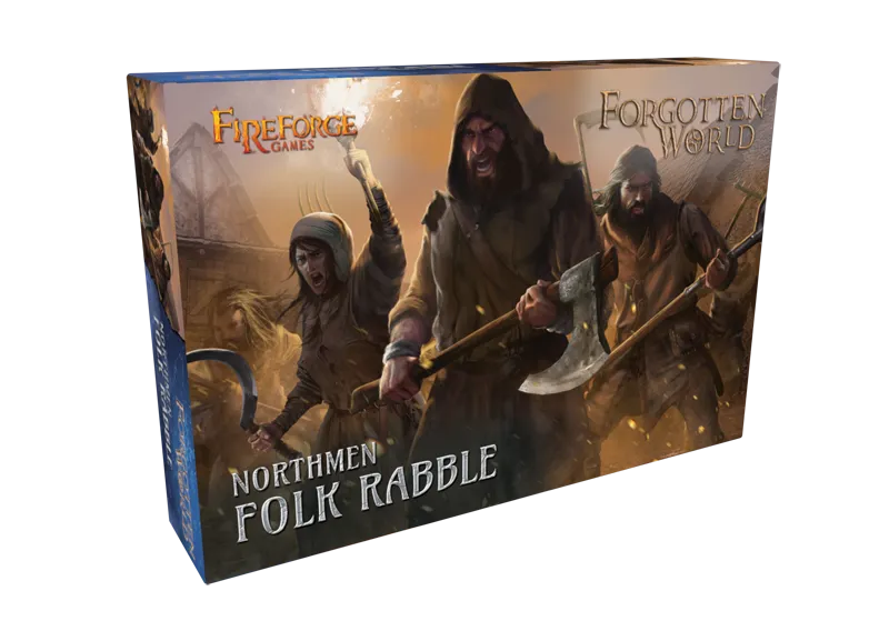 Fireforge - Folk Rabble (18 figurines de villageois) – Lootbox
